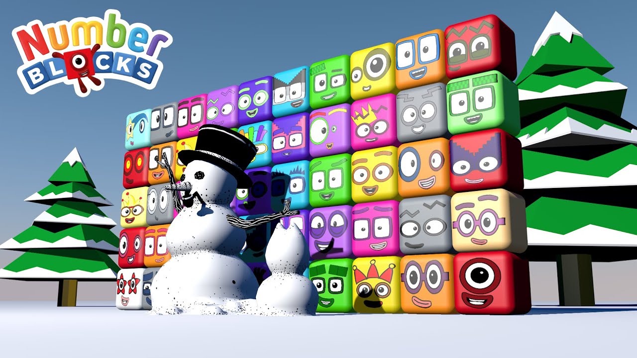 Numberblocks 1-100 Puzzle! 🎉 Learn to Count! - YouTube