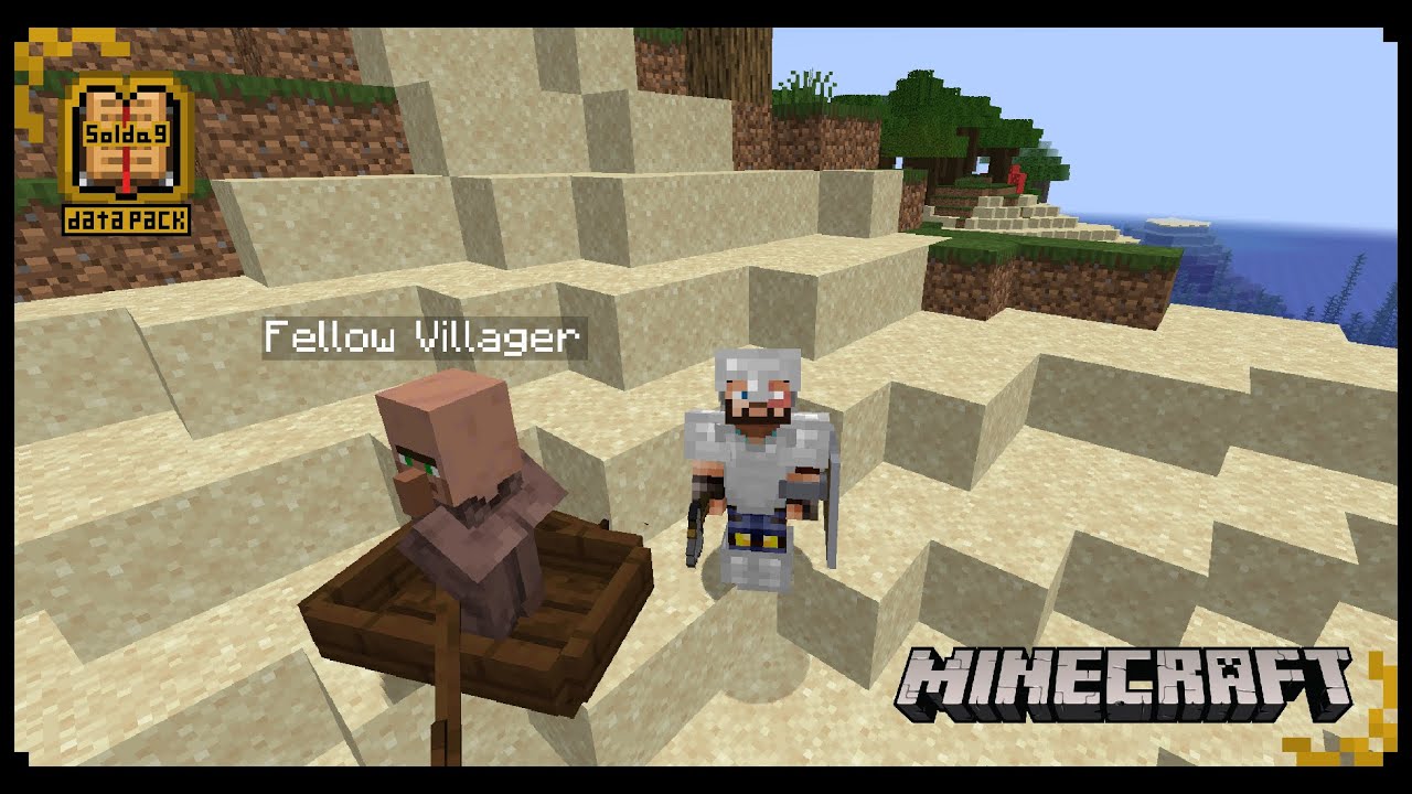 FELLOW VILLAGER Minecraft Let's Play︱Ep. 3: New Land, New Life - YouTube