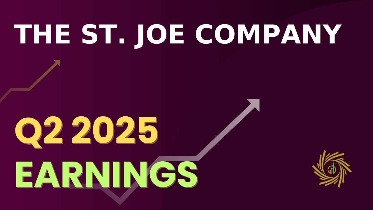 The St. Joe Company JOE Q2 2025 Earnings Call - YouTube