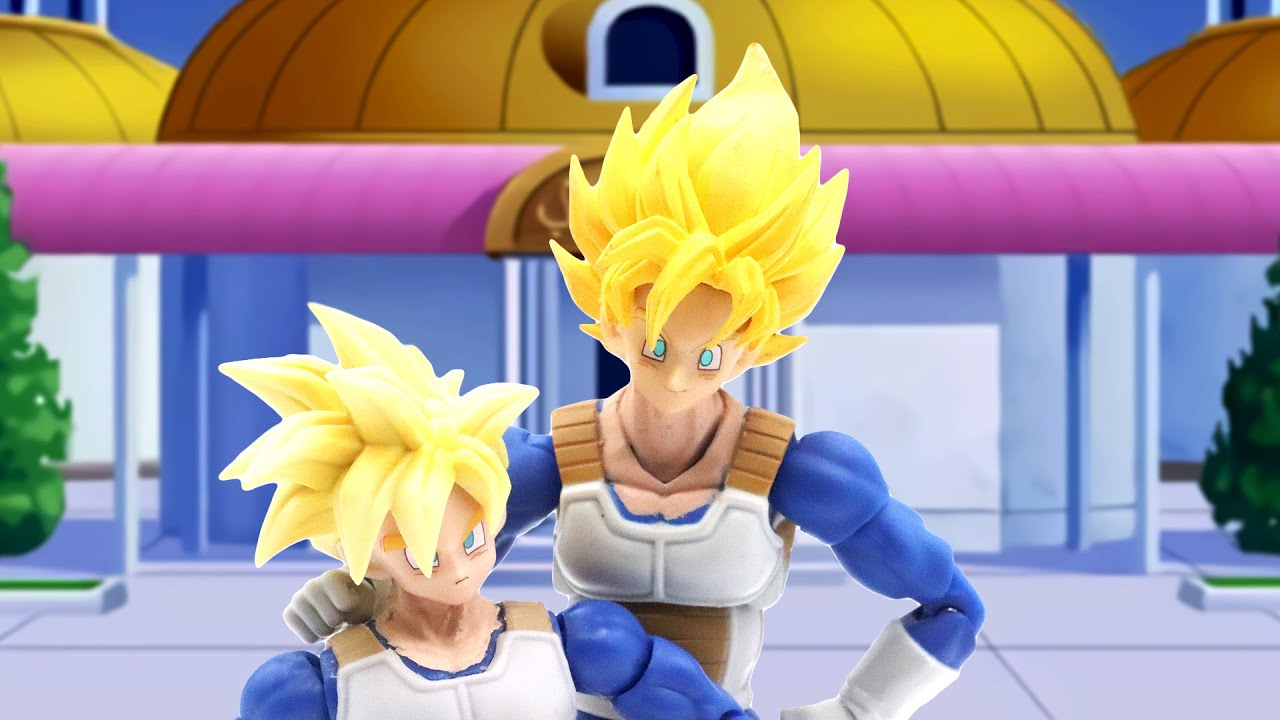 Time Chamber Goku and Teen Gohan KItbash| Sh Figuarts Custom Tutorial ...