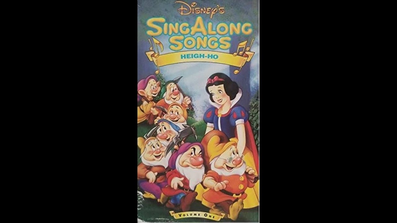 Opening/Closing to Disney's Sing-Along Songs: Heigh Ho 1991 VHS - YouTube