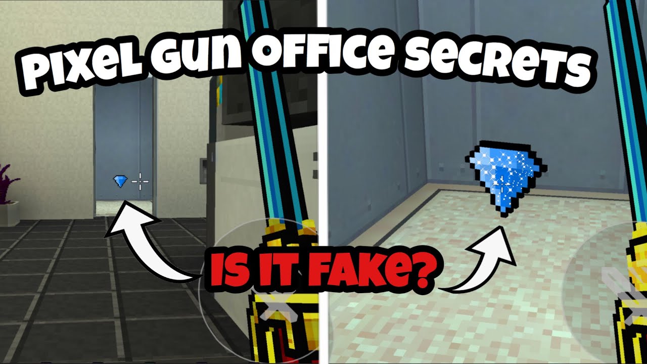Pixel Gun Office Secrets!! | Pixel Gun 3D - YouTube