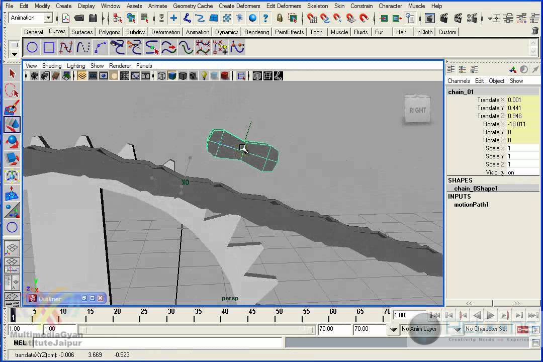 Cycle Chain Rig in Maya Part 01 - YouTube