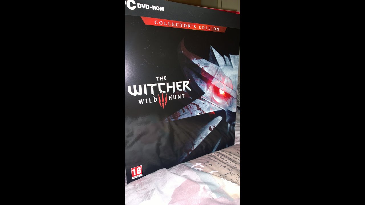 The Witcher 3 Wild Hunt Collector Limited Edition PC Unboxing - YouTube
