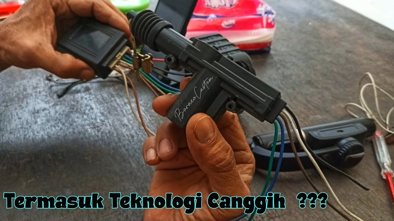 CARA KERJA SENTRAL LOCK PADA MOBIL - YouTube