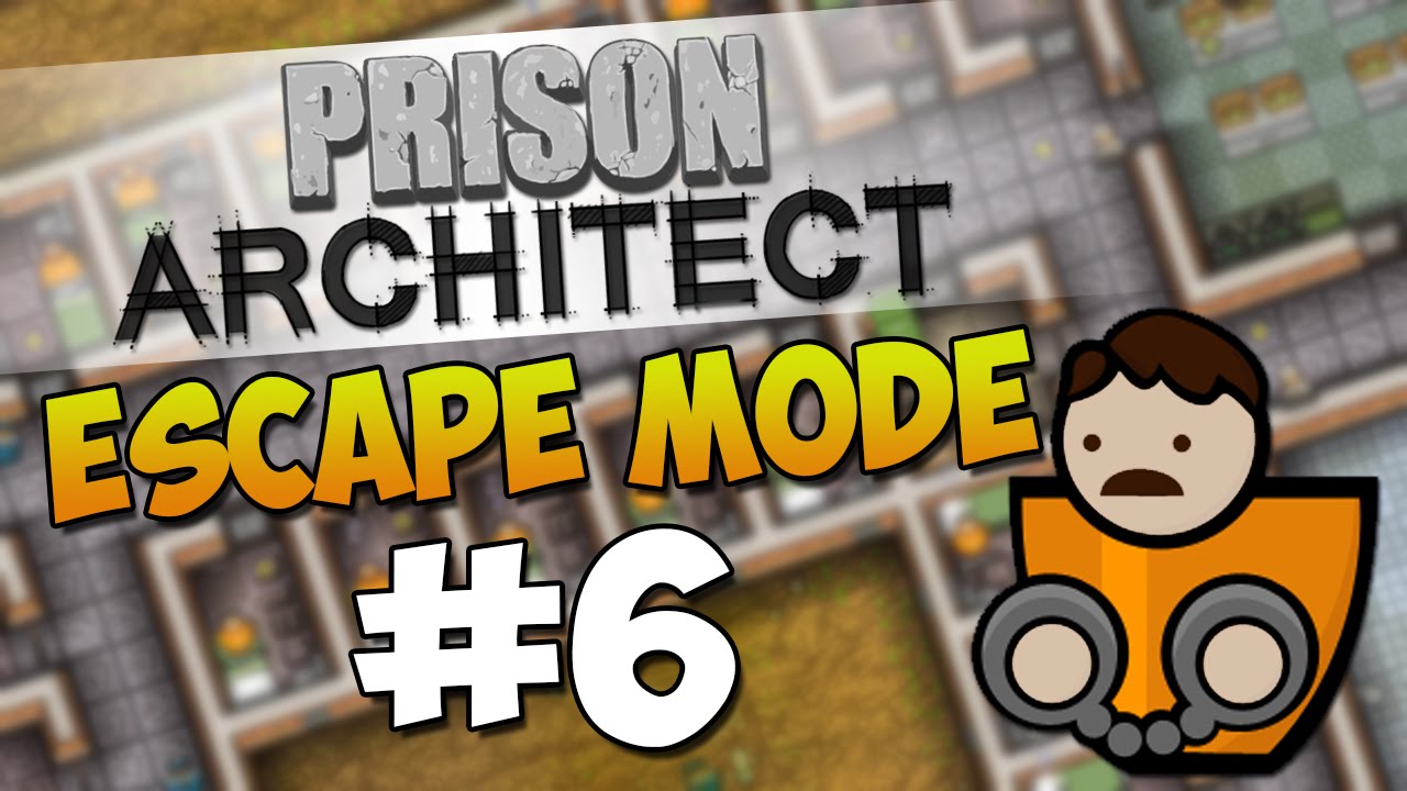 Prison Architect Escape Mode #6 - HUGE KITCHEN FIGHT - YouTube