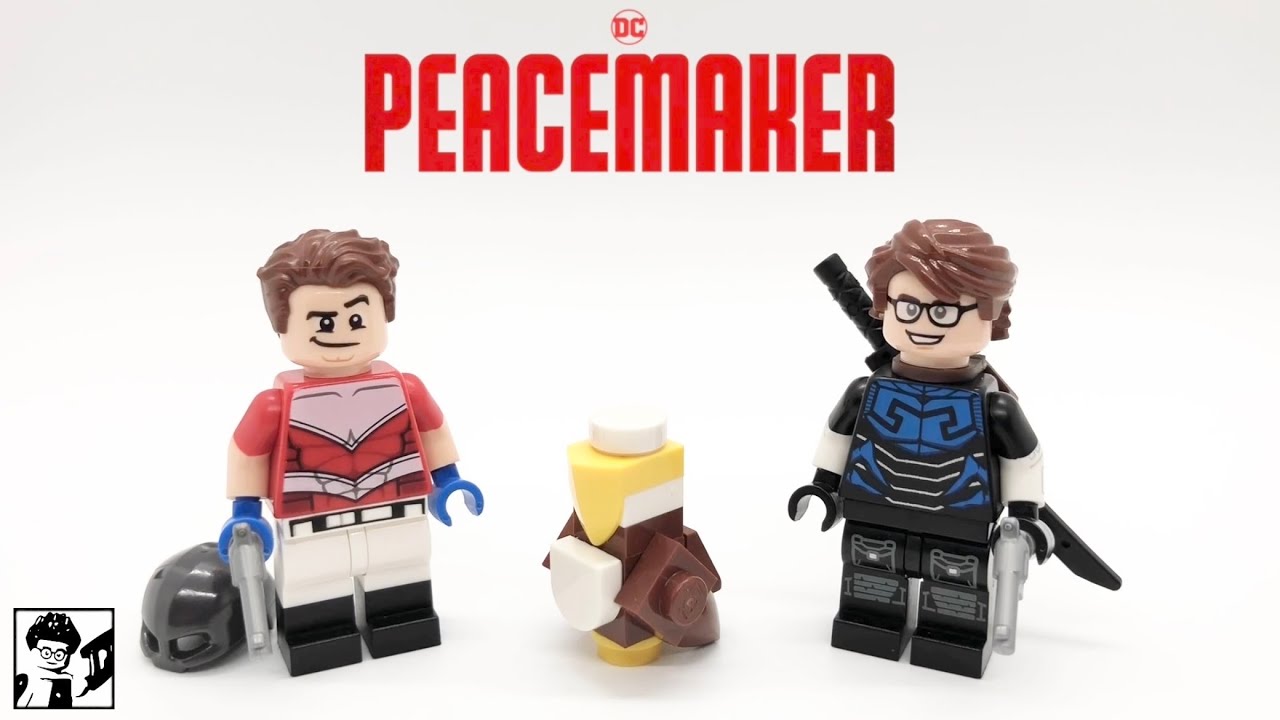 LEGO Peacemaker and Vigilante Custom Minifigures! - YouTube