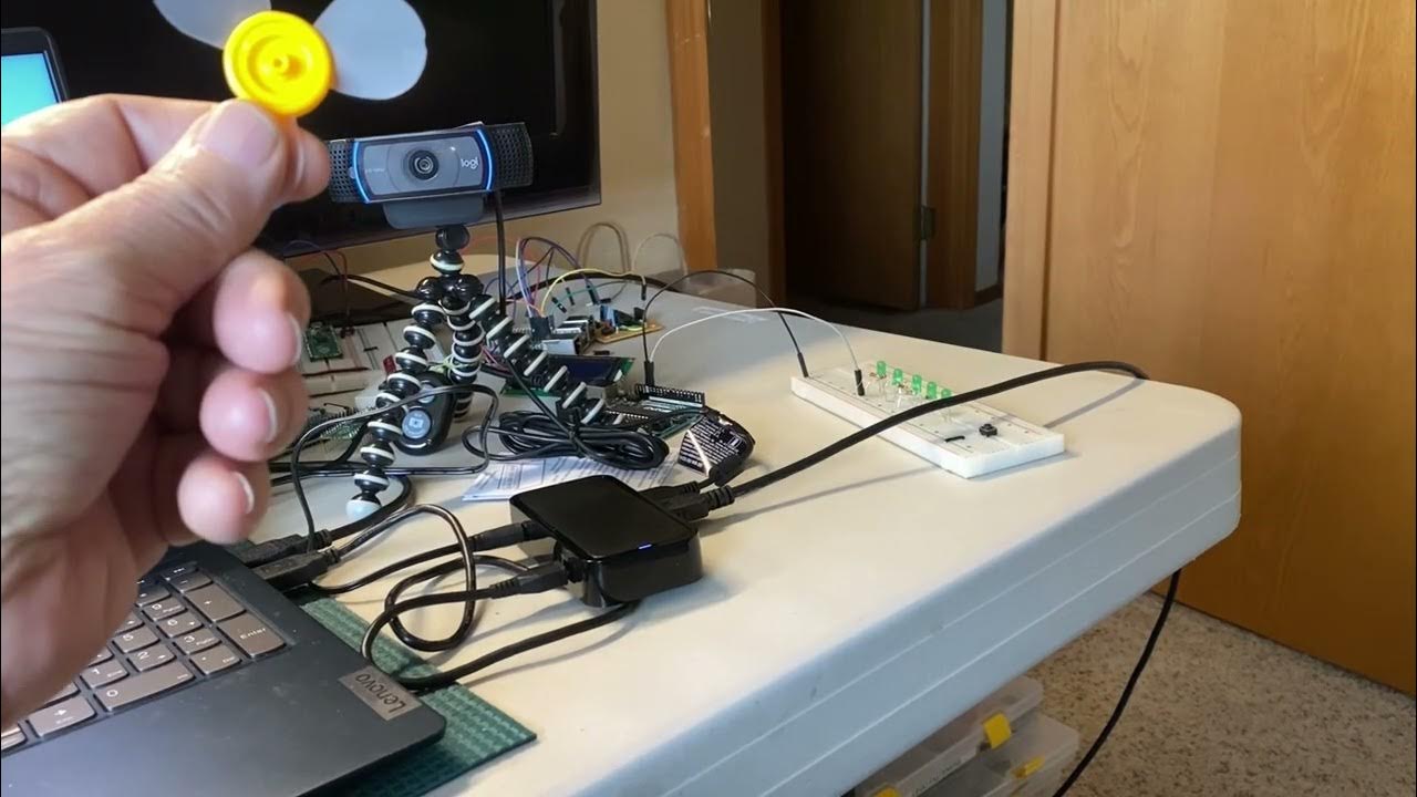 Using OpenCV to Control LED - YouTube