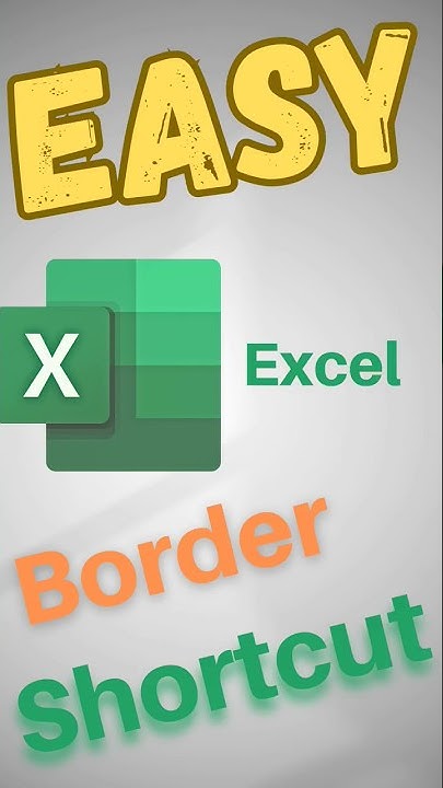 Excel Quick Tips: Adding Borders and Formatting Cells | Shortcut Keys Included 🔥🤯🔥 # ...