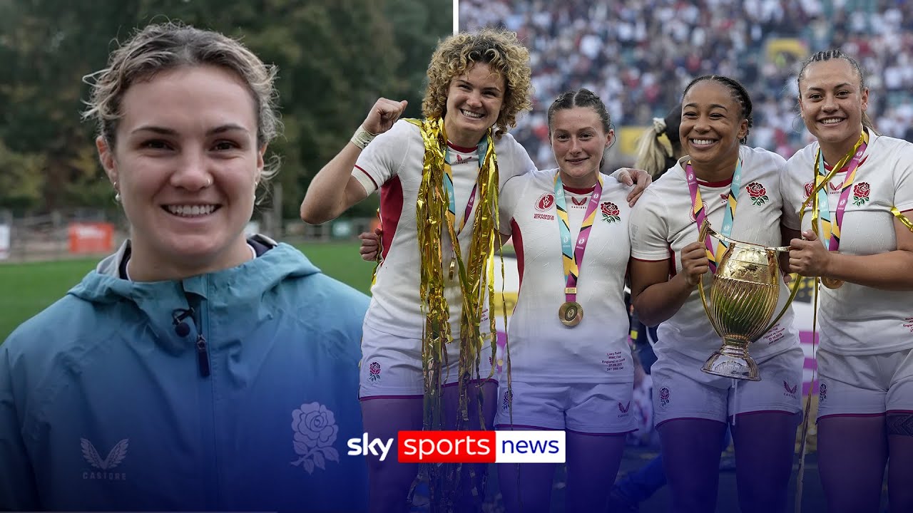 Ellie Kildunne reflects on England winning the Women's Rugby World Cup ...