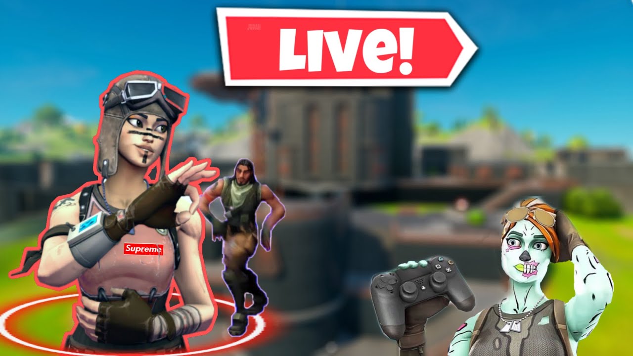 FORTNITE LIVE 2800 v-buck giveaway~GIFTING~PLAYING WITH SUB - YouTube