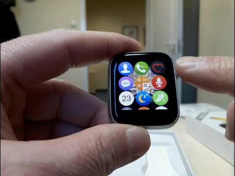 FT80 smart watch - YouTube