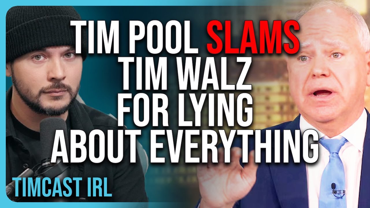 Tim Pool SLAMS Tim Walz For LYING ABOUT EVERYTHING - YouTube