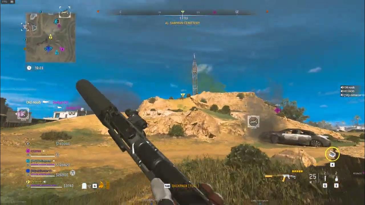 MW2 DMZ - Squad hunting with [3A]coldhunter - YouTube