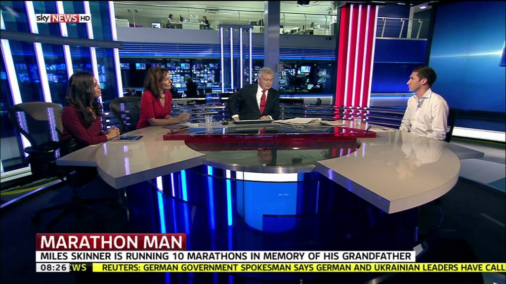 Miles Skinner Talks About Running 10 Marathons In 7 Days For Charity ...