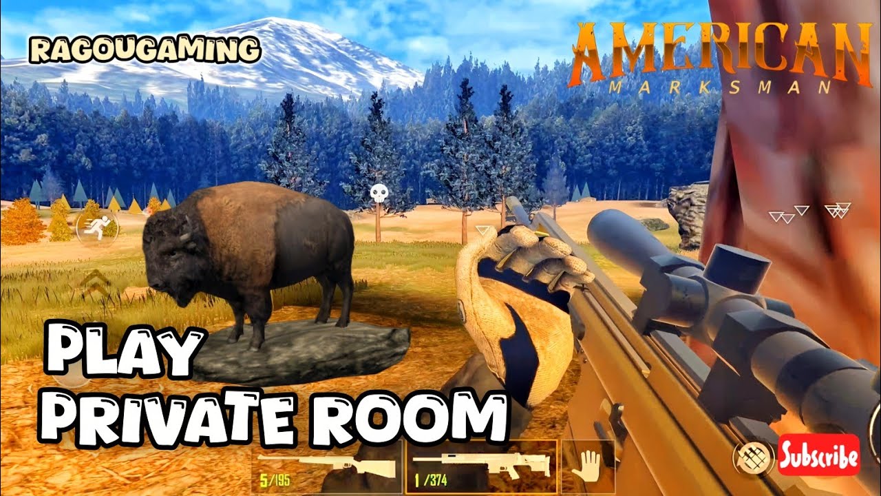How to Play in a Private Room in American Marksman - YouTube