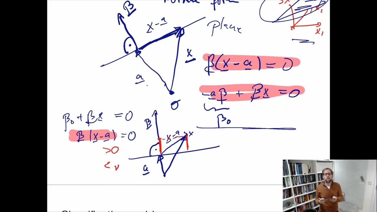 Intensive Machine Learning Module - Maximal margin classifier - YouTube