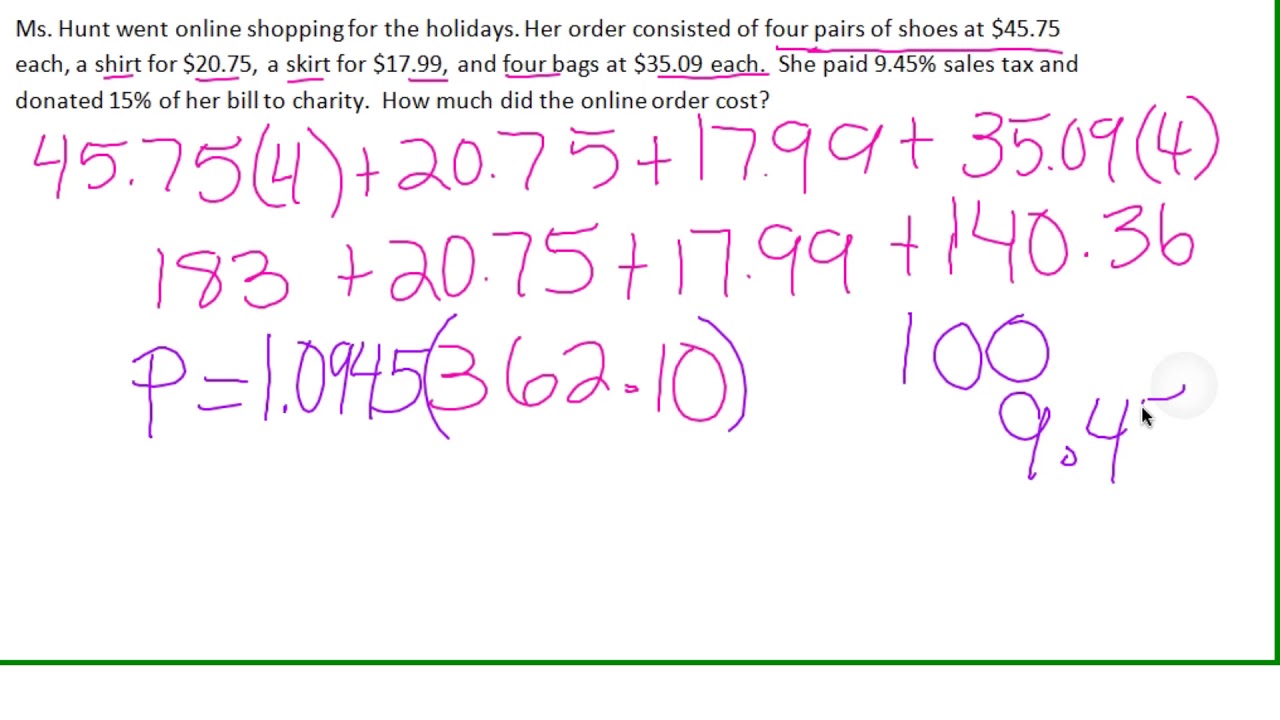 Multi Step Percent Problems 7th Grade YouTube multi-step-percent-problems-7th-grade-youtube