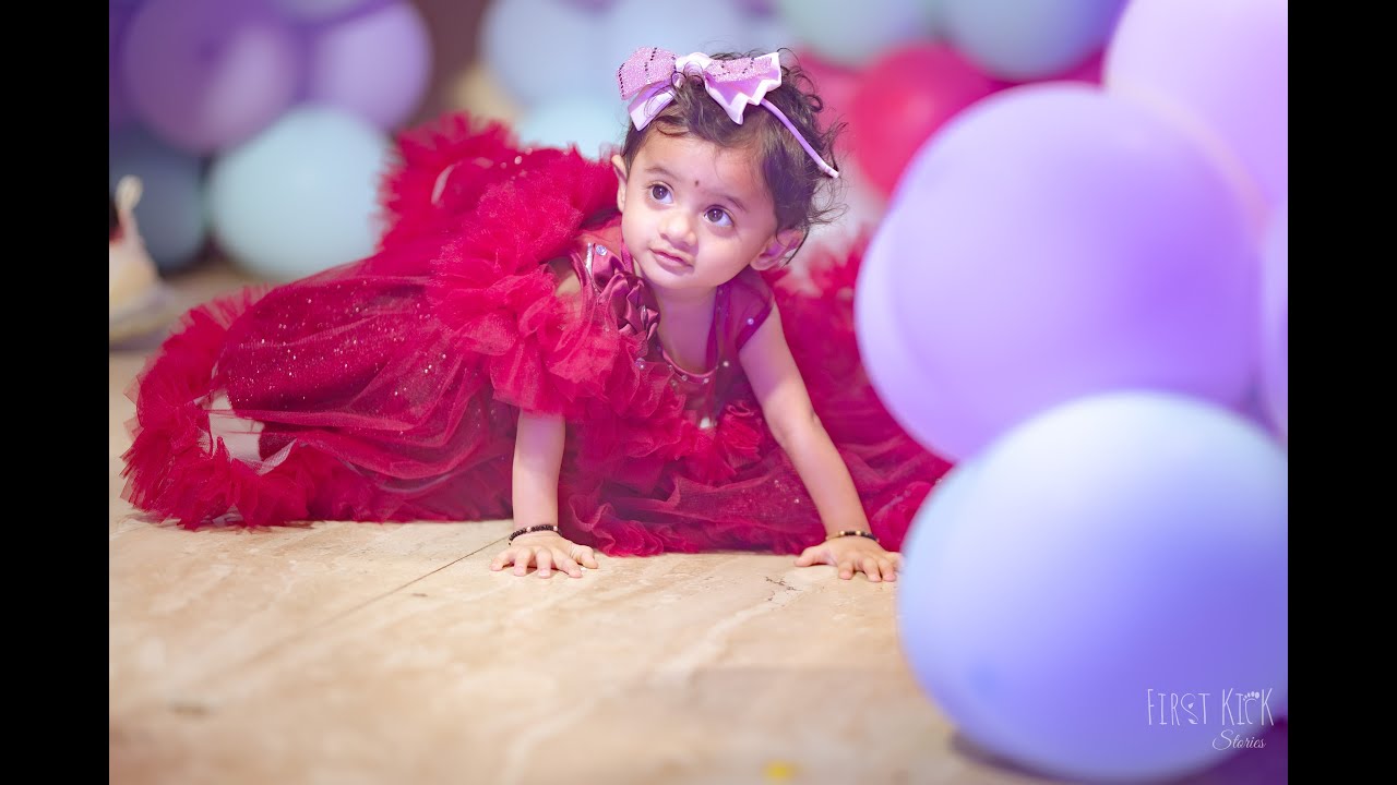 Baby Girl's First Birthday | FIRST KICK STORIES | ft. Aashvi #baby ...