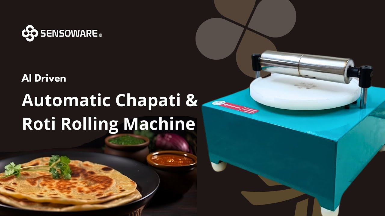 AI-Driven Automatic Chapati & Roti Rolling Machine – Perfect Round ...