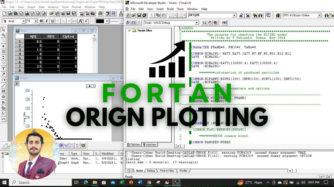 Data Plotting Workflow From Fortran To Excel And Visualization In 0069