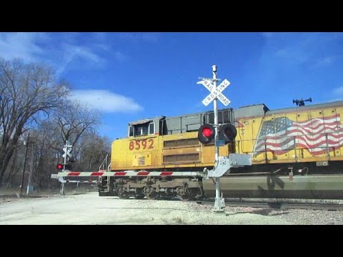 UP 8592 South CBPWT Filmed At North Kasper Siding (3-18-2024) - YouTube