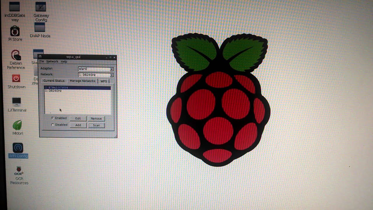 Setup WiFi For Dstar DVAP To Raspberry Pi - YouTube