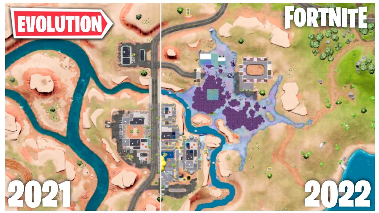 Literally The ENTIRE Evolution Of CONDO CANYON In *1:06* [Fortnite ...
