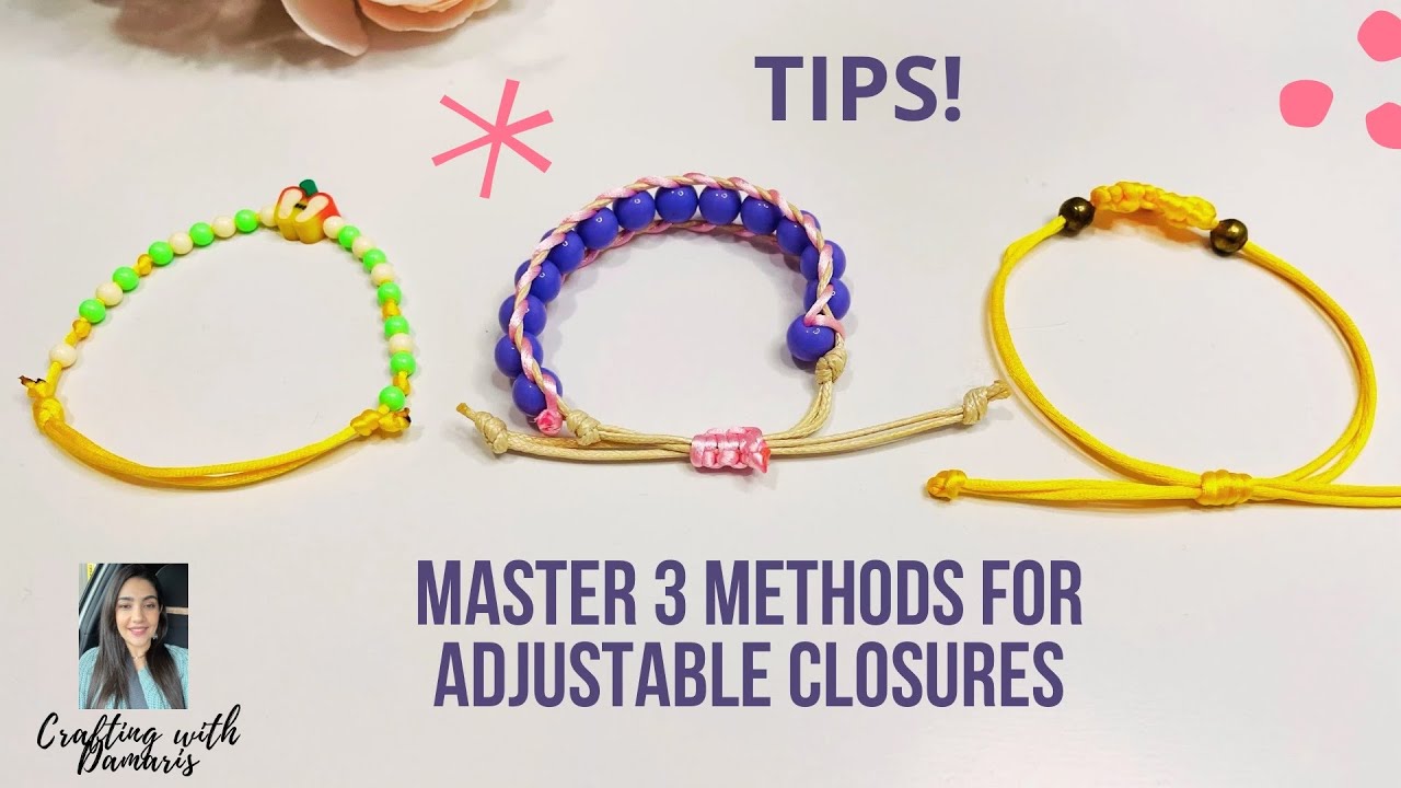 Adjustable Clasp at HOME: 3 QUICK and PRACTICAL Ways! - YouTube