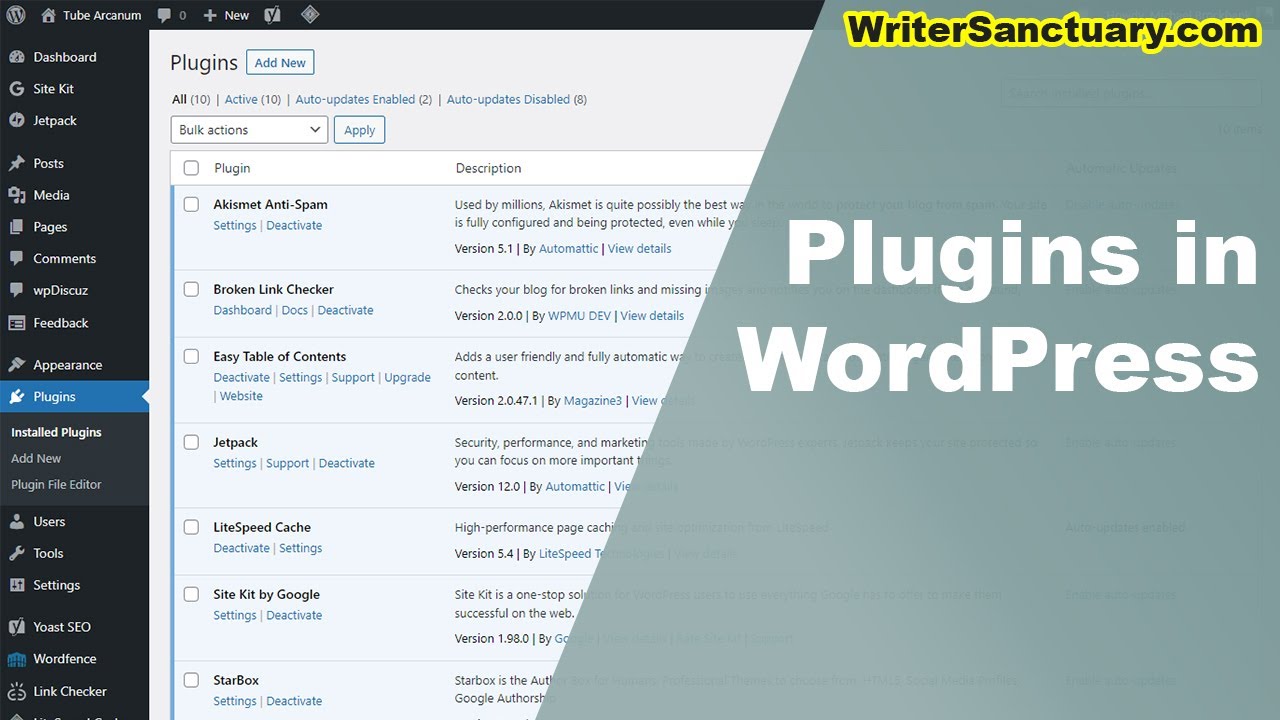 Building a New Blog: WordPress Plugins And What I'm Using - YouTube