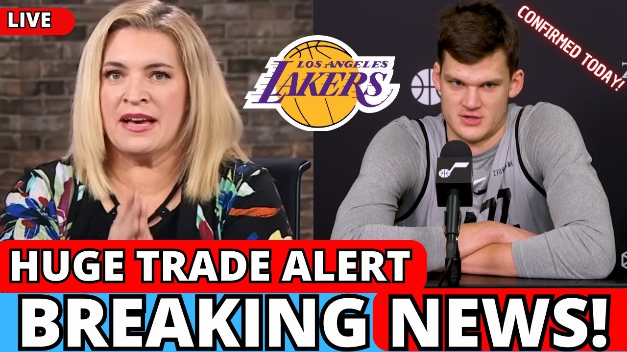 URGENT DUTY! WALKER KESSLER SIGNS CONTRACT WITH LAKERS! EXCHANGE ...
