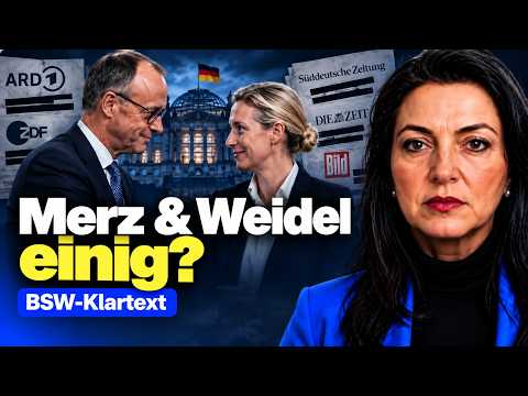 „Sie sind sich einig!“ – das geheime Merz-Weidel-Bündnis