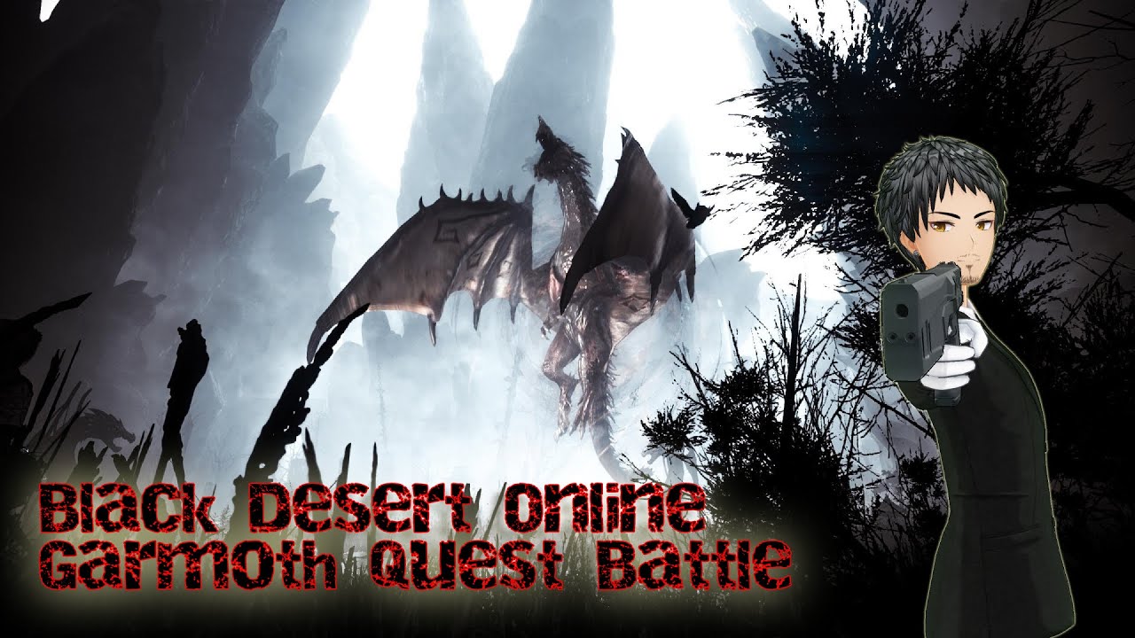 Black Desert Online - Garmoth Quest Battle - YouTube