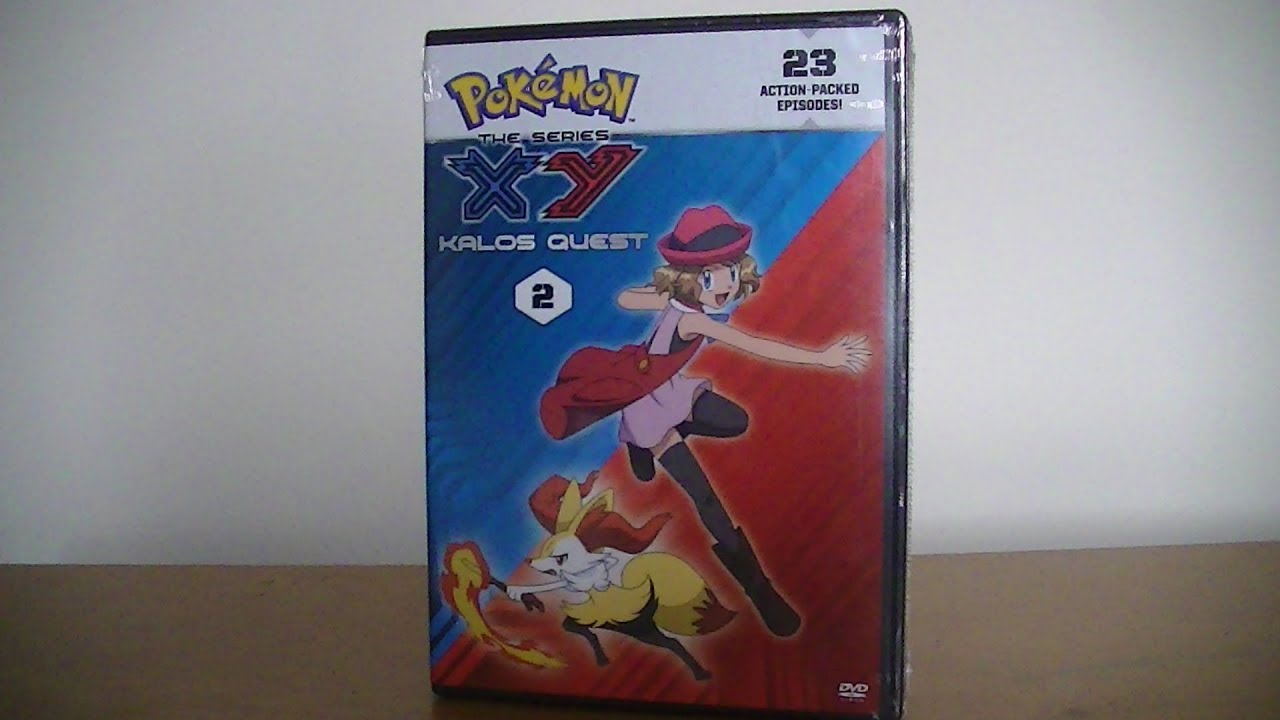 Pokémon The Series XY: Kalos Quest Volume 2 - DVD Unboxing! - YouTube