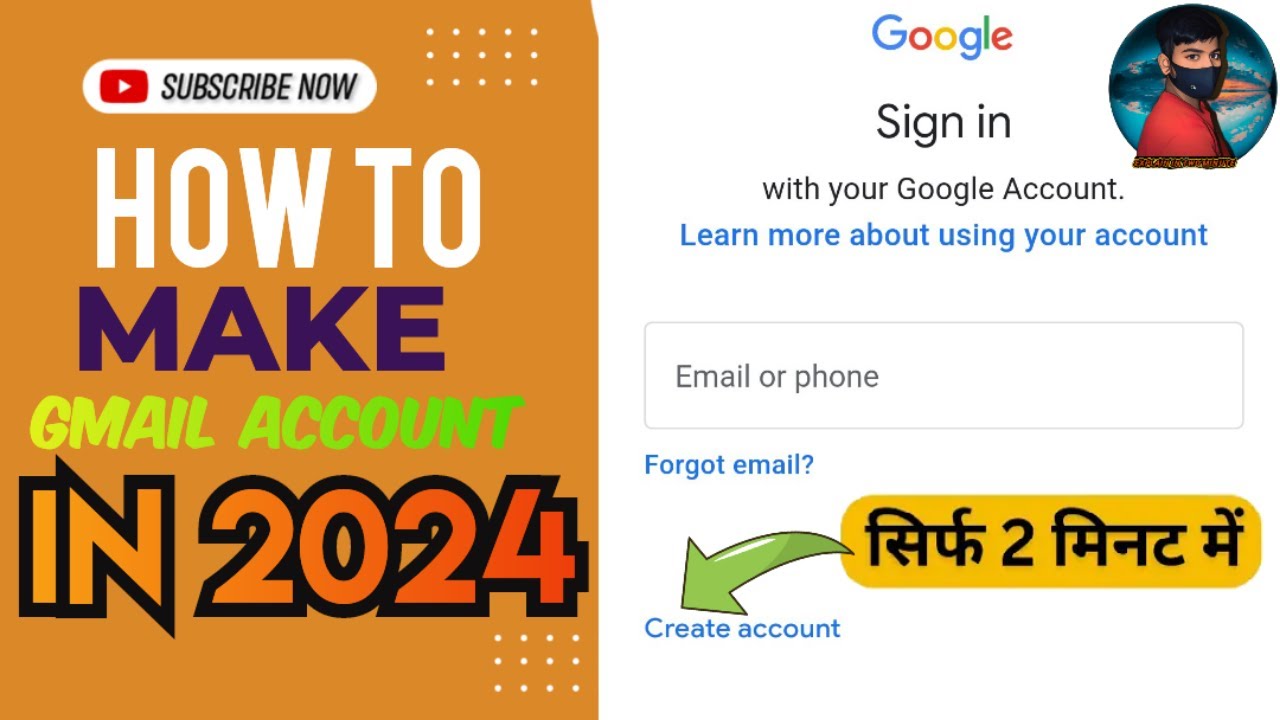 How To Make New Gmail Account In 2024 Explained In 2 Minutes # ...