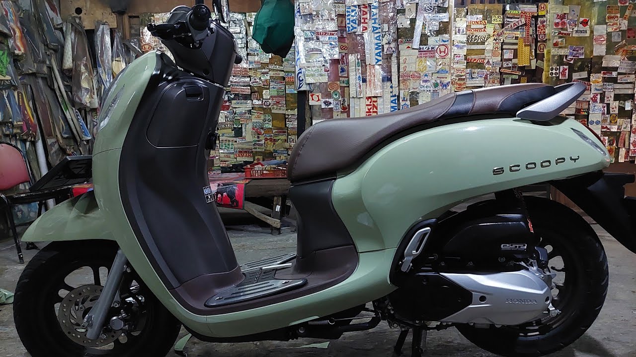 tutorial lengkap pasang scotlet/stiker full body scoopy - YouTube
