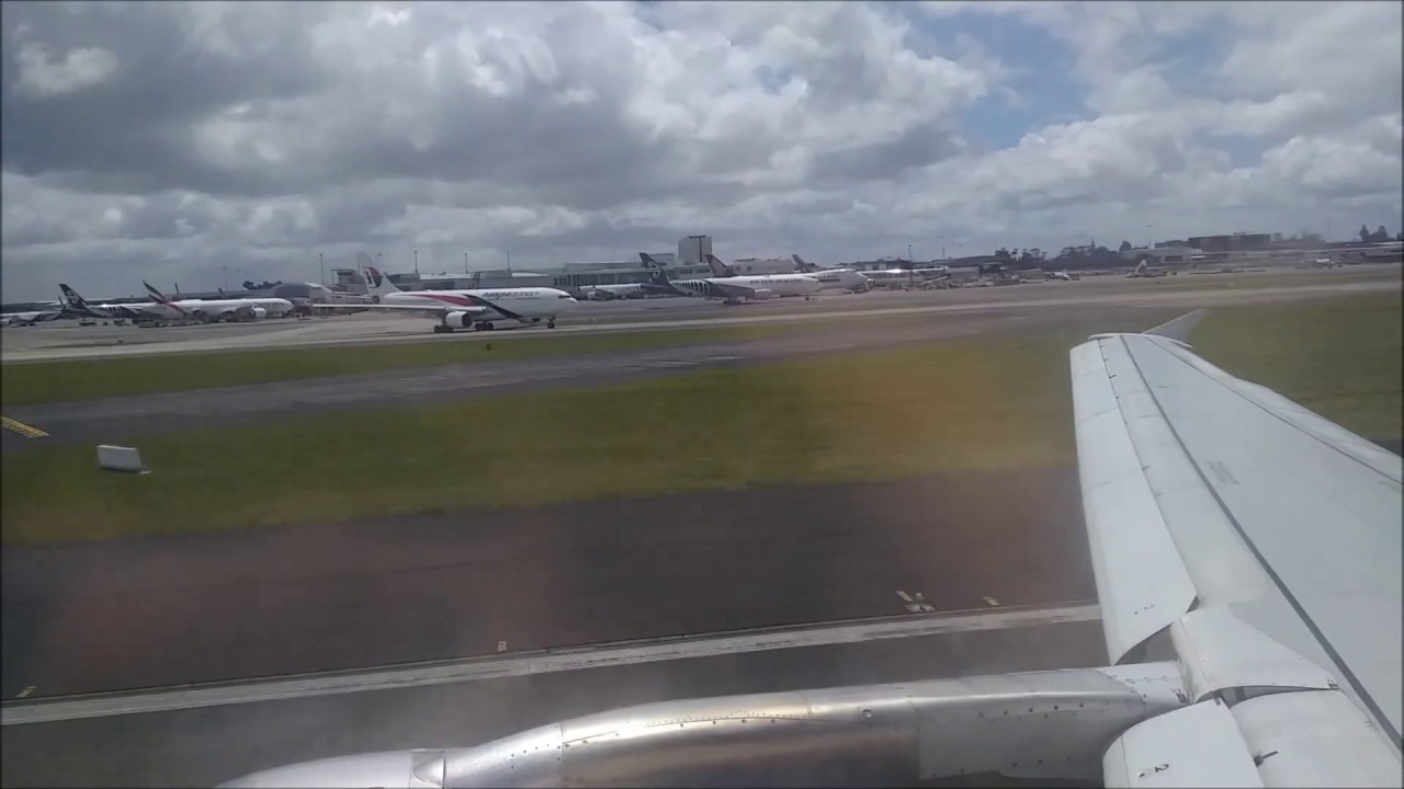Jetstar A320 takeoff in Auckland - YouTube