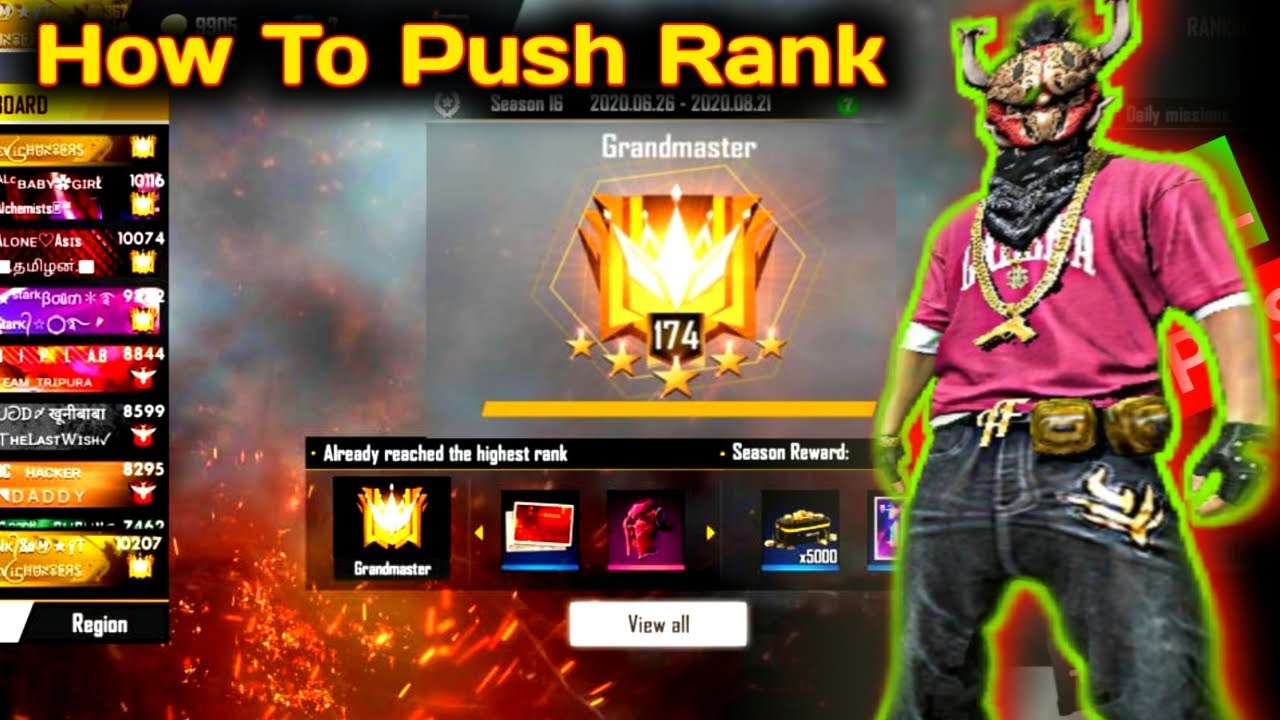 HOW TO PUSH RANK IN FREE FIRE || SOLO RANK PUSH TIPS AND TRICKS || SOLO ...