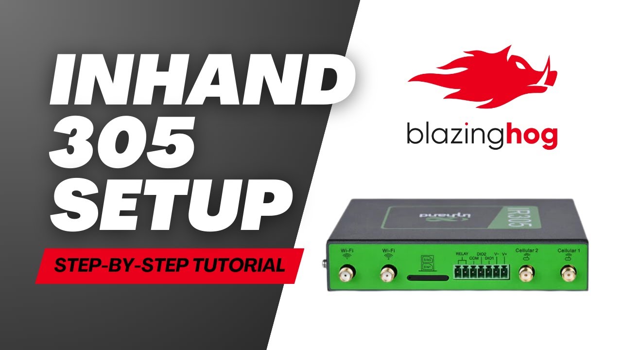 InHand 305 Setup Guide - YouTube