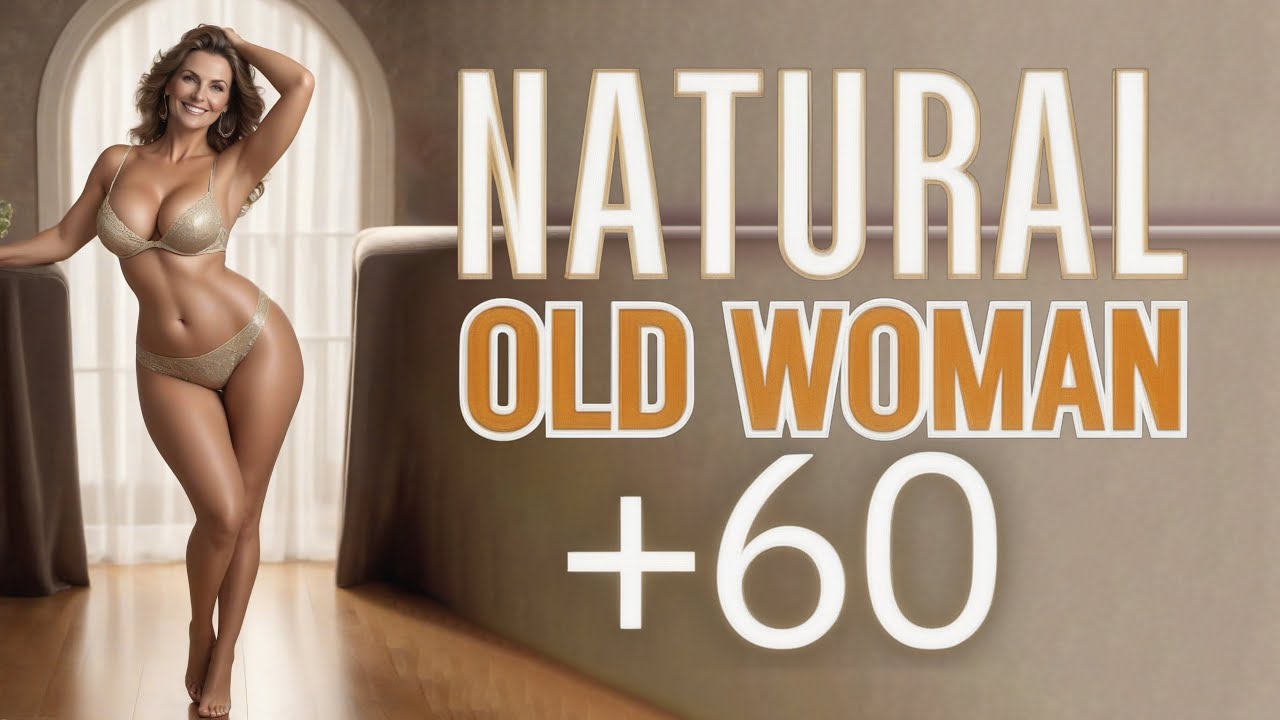 Natural Older Woman Over 50 Attractively Dressed Classy💖natural Older