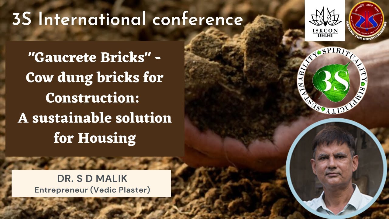 5. "Gaucrete Bricks" - Cow dung bricks for Construction: A sustainable ...