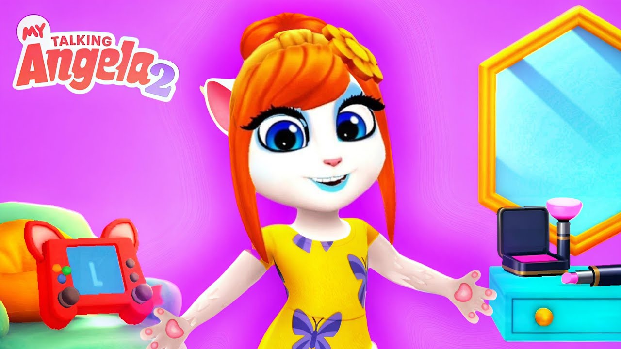 My Talking Angela 2 - Am I Beautiful? - YouTube