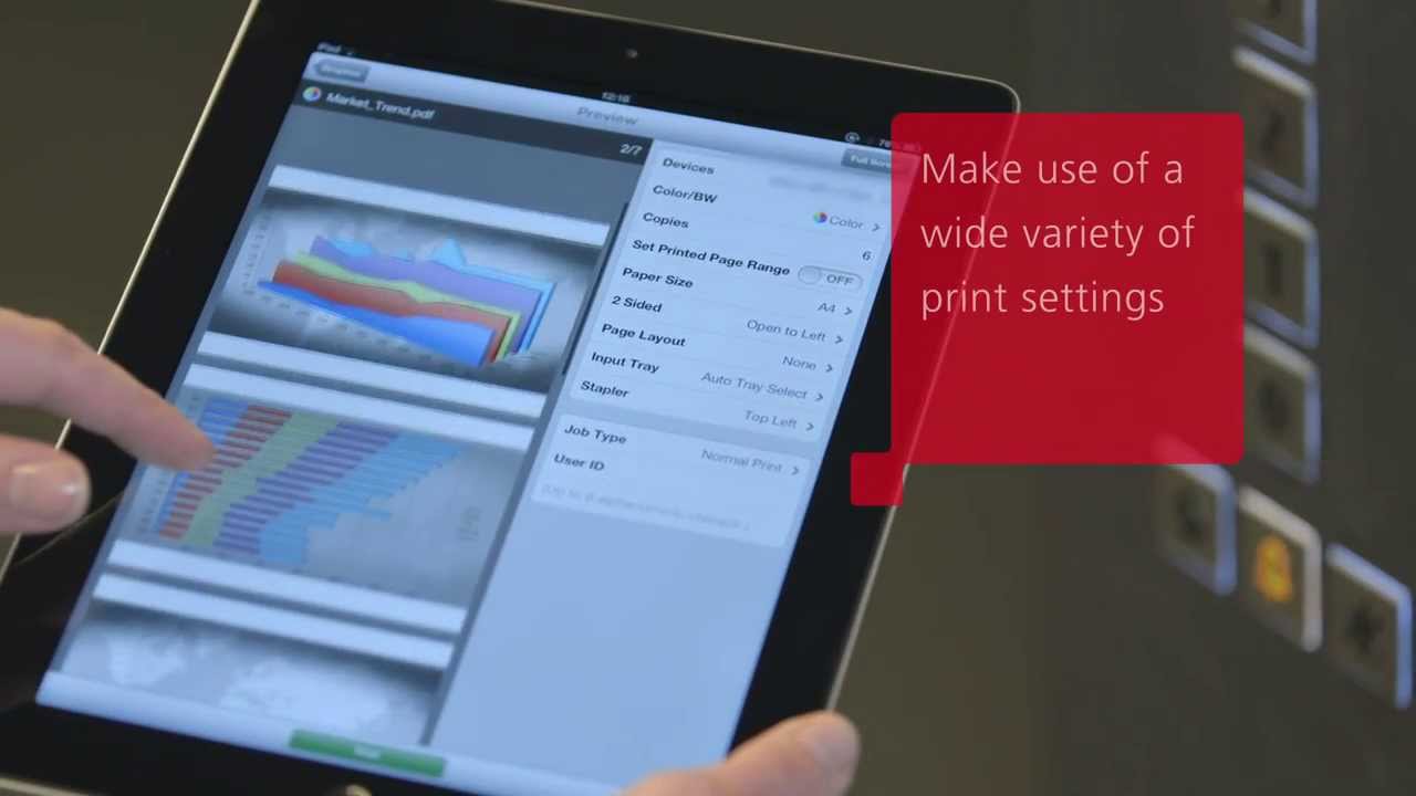 Ricoh's Smart Device Print & Scan, an app that expands the business ...