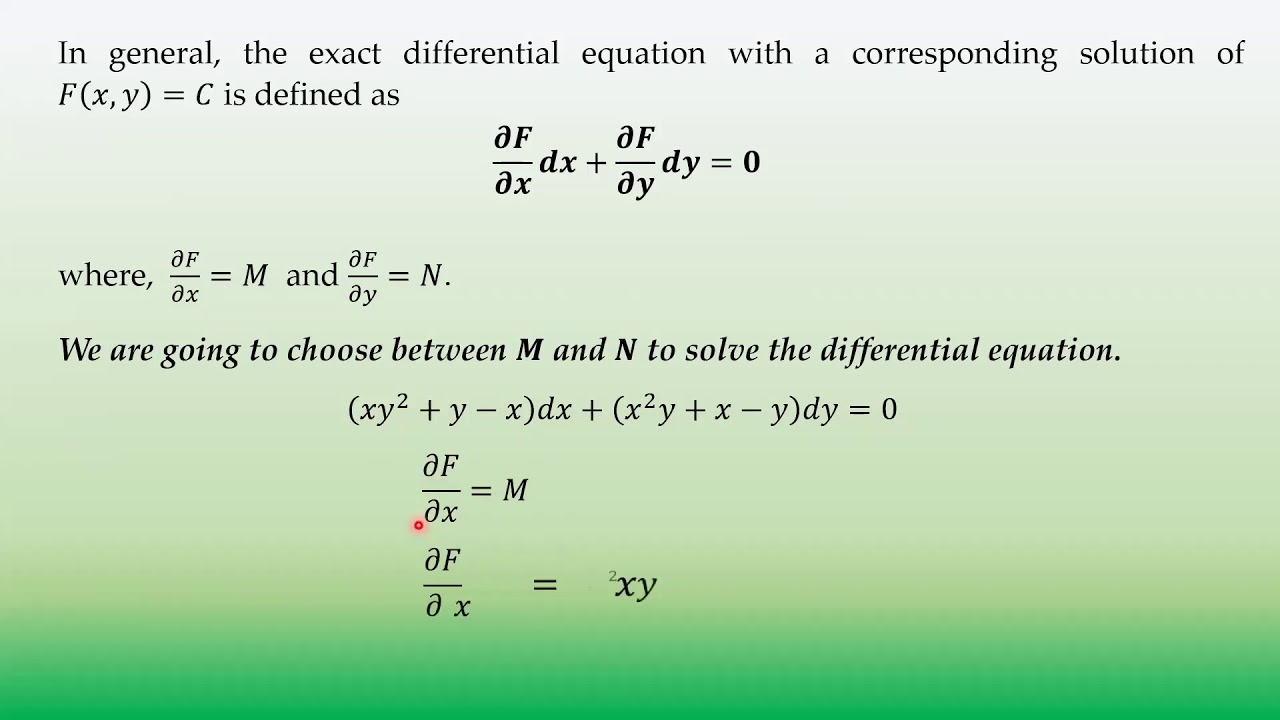differential-equations-exact-differential-equations-part-1-youtube
