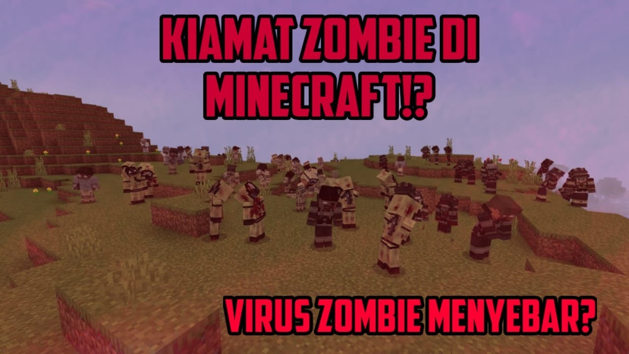 Minecraft Tapi ada Kiamat Zombie!!? - Minecraft Quarantine Zone Addon - YouTube