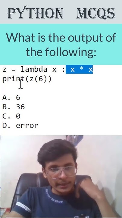 Python MCQ Solved Rapidly | Quick Python Learning #infytqmcq #infytq #shorts #python # ...