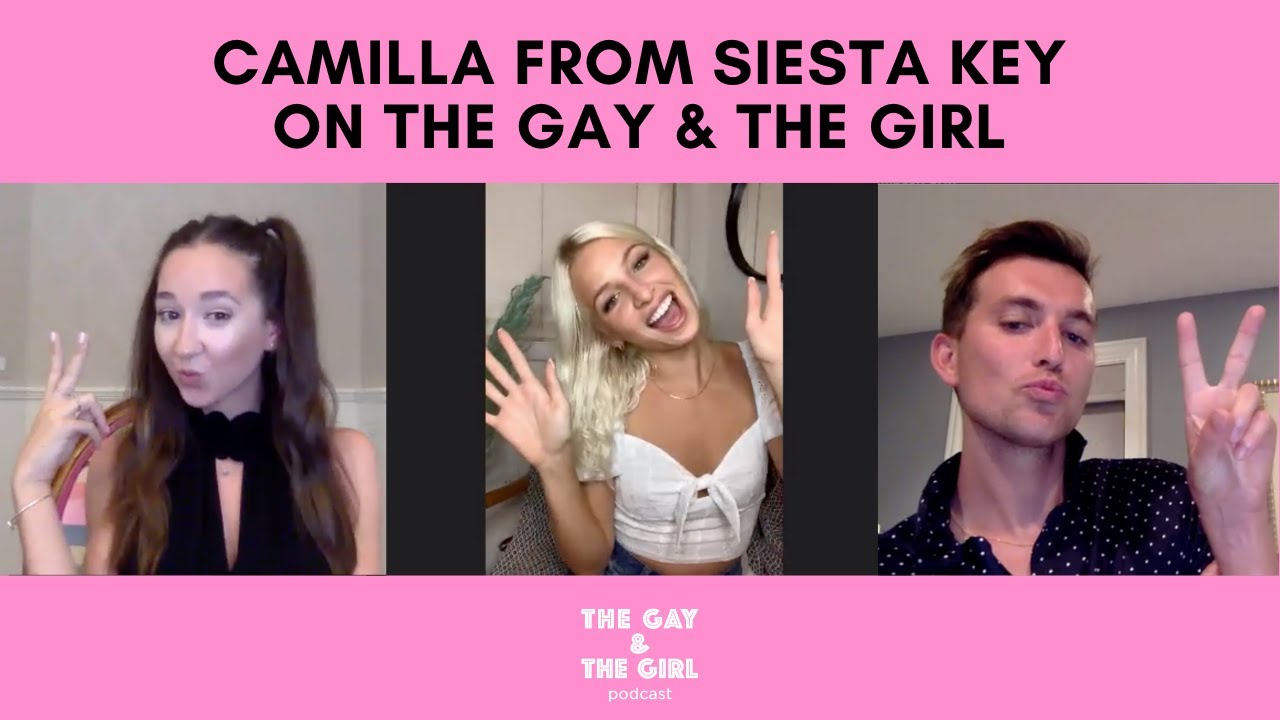 Camilla Cattaneo of Siesta Key on The Gay & The Girl - YouTube