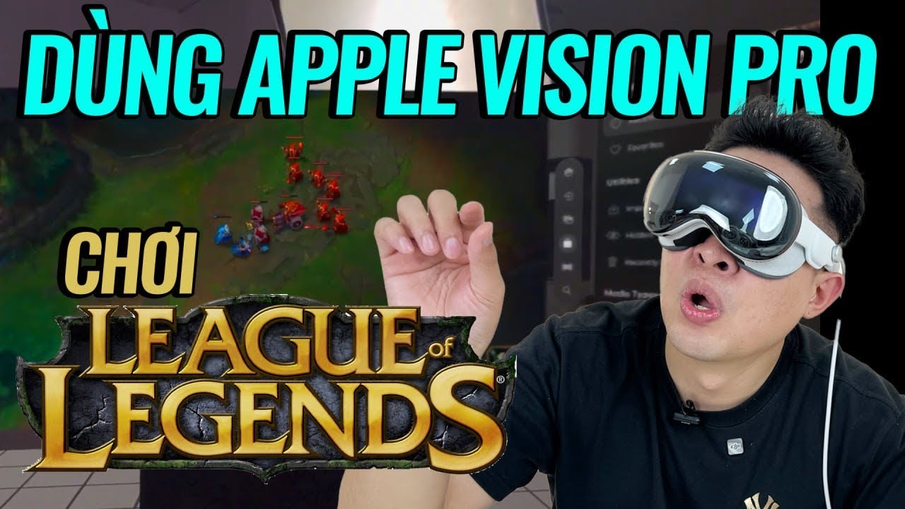 CHƠI GAME TRÊN APPLE VISION PRO SẼ NHƯ THẾ NÀO !?? - YouTube
