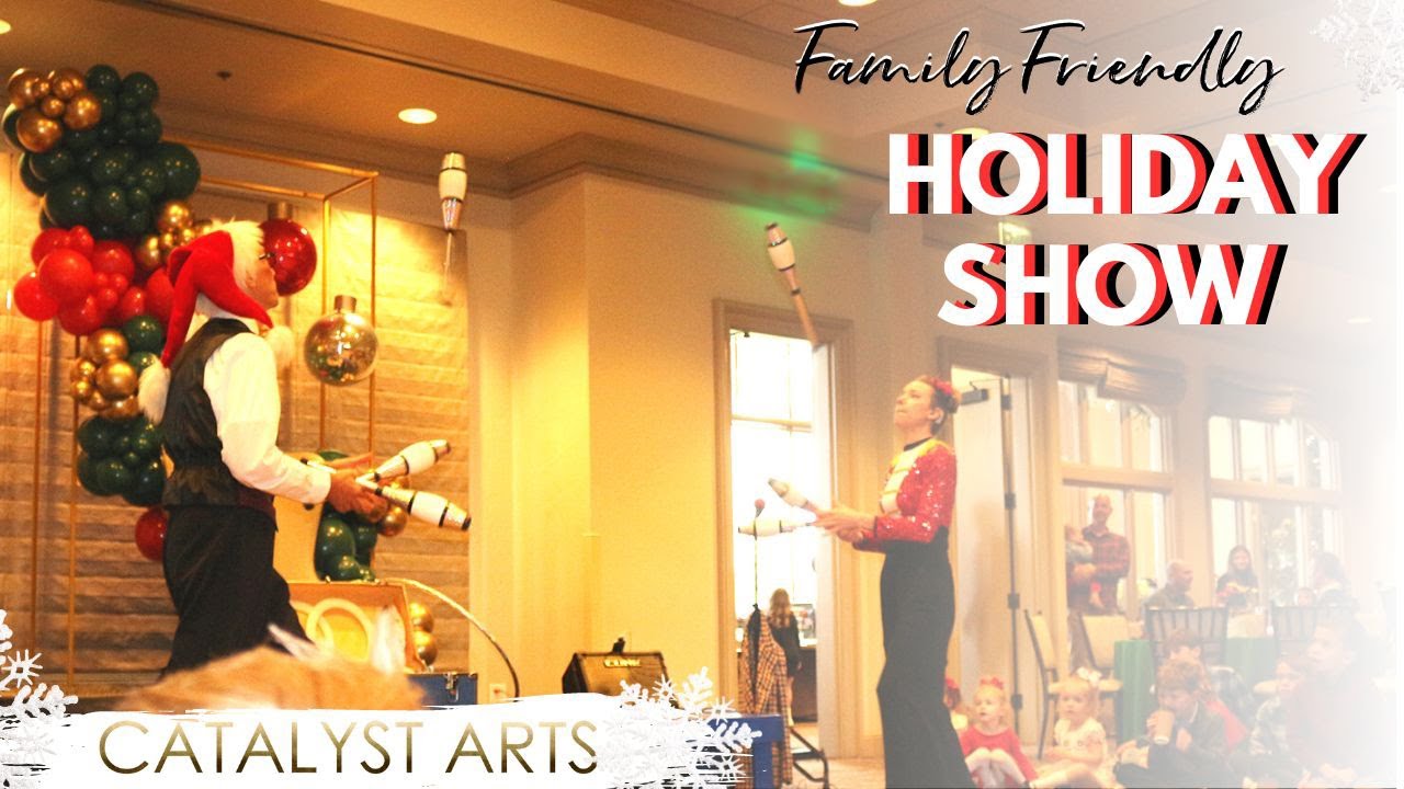 Holiday Party Entertainment - family friendly stage show with Catalyst ...
