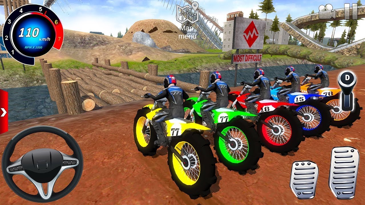 Juego de Motos - Racing Extreme Speed Bikes stunts Driving #1 - Android / IOS gameplay FHD - YouTube